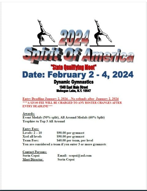 2024 Spirit of America - Dynamic Gymnastics